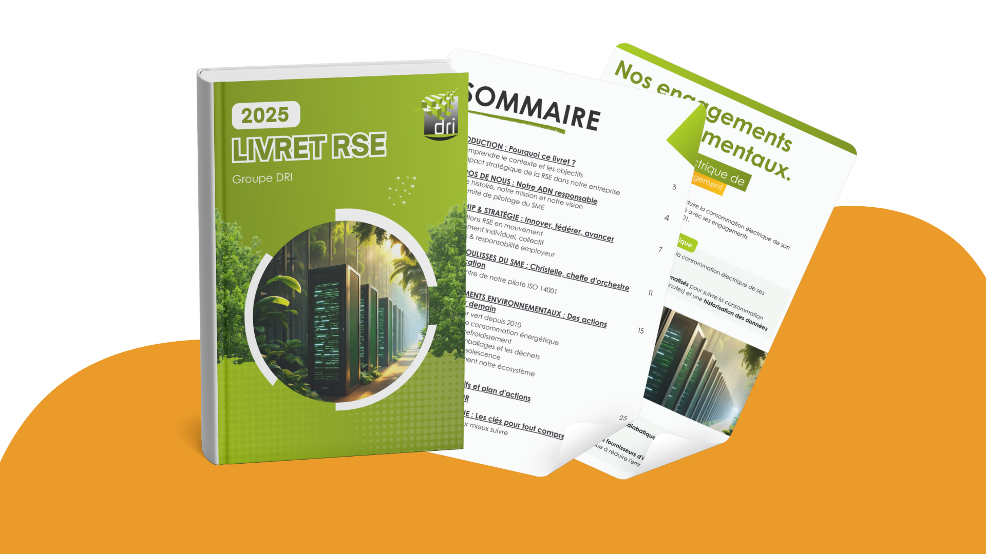 Livret RSE 2025 - DRI, hébergeur éco-responsable engagé pour un ...